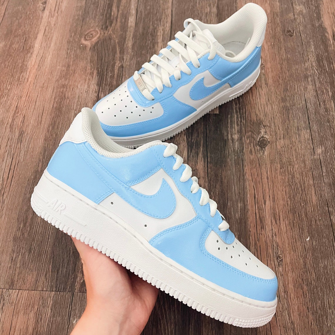 Pick Your Color Custom Air Force 1 Colorblock Christmas - Etsy