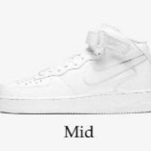 Pick Your Color Custom Air Force 1 Colorblock Christmas Gift - Etsy