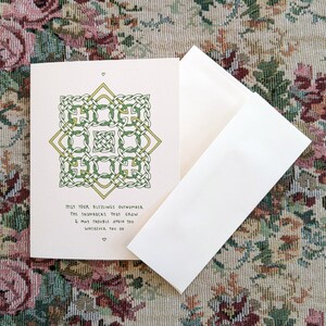 Blank Note Cards - Celtic Knot & Blessing - Etsy
