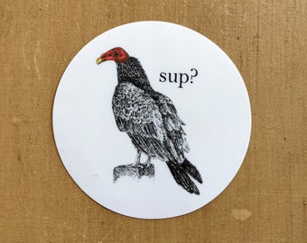Turkey Vulture Sticker - Etsy