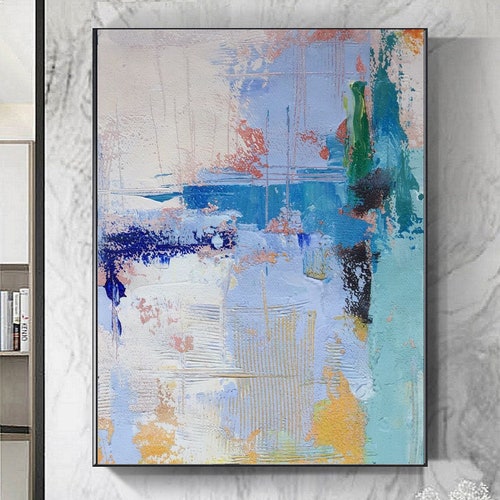 Modern Abstract Painting Large Canvas Wall Art Contemporary - Etsy