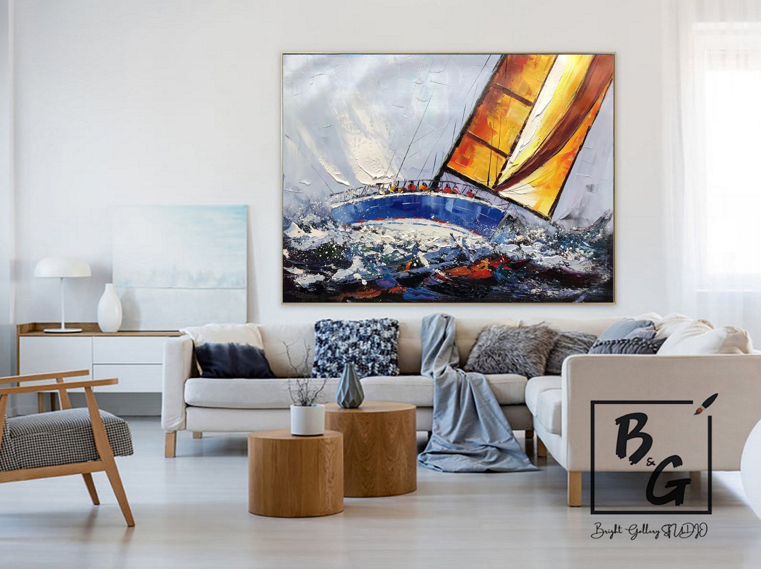 Large Abstract Painting Original Paintingpaintings on | Etsy