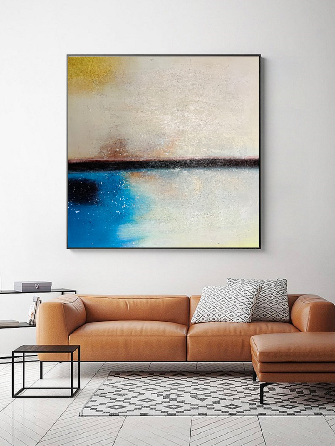 Multi color Abstract Oil Painting On Canvas Original Abstract | Etsy