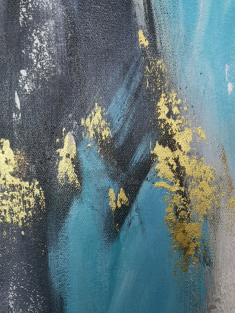 Large Abstract Painting,grey Painting,paintings on Canvas,modern Hand ...