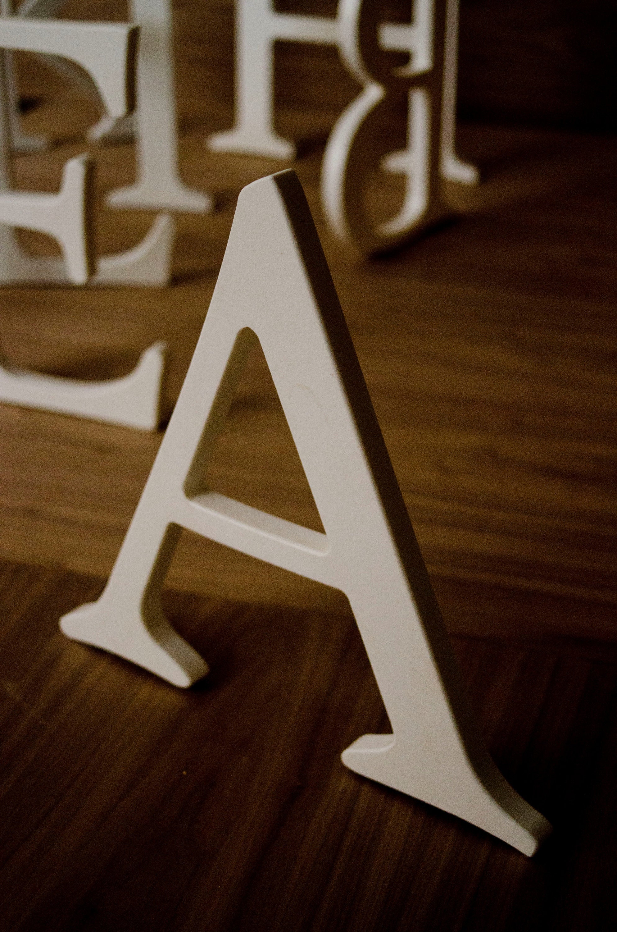 Decorative Plastic Letters - Handmade Plastic Home Decor, Choose a ...