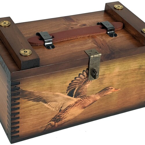 Mallard Duck Shooters Box | Etsy