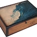 Blue Ocean Wave Memory Box - Etsy