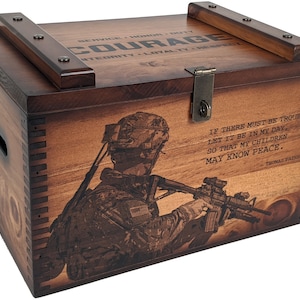 US Military Values Ammo Box - Etsy