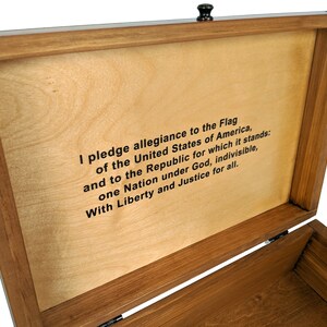 US Flag Memory Box - Etsy