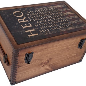 HERO Keepsake Box - Etsy