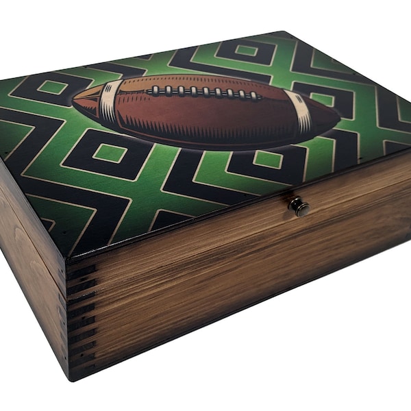 Football Memory Box - Etsy