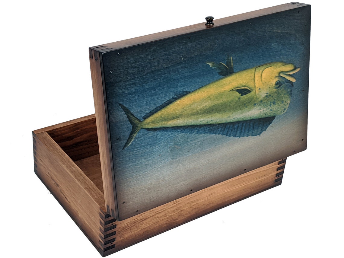 Mahi Mahi Memory Box - Etsy