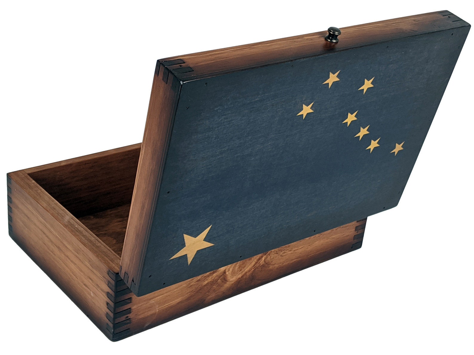 Alaska State Flag Memory Box | Etsy