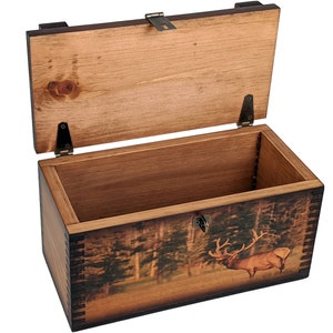 Bull Elk in Velvet Shooters Box - Etsy