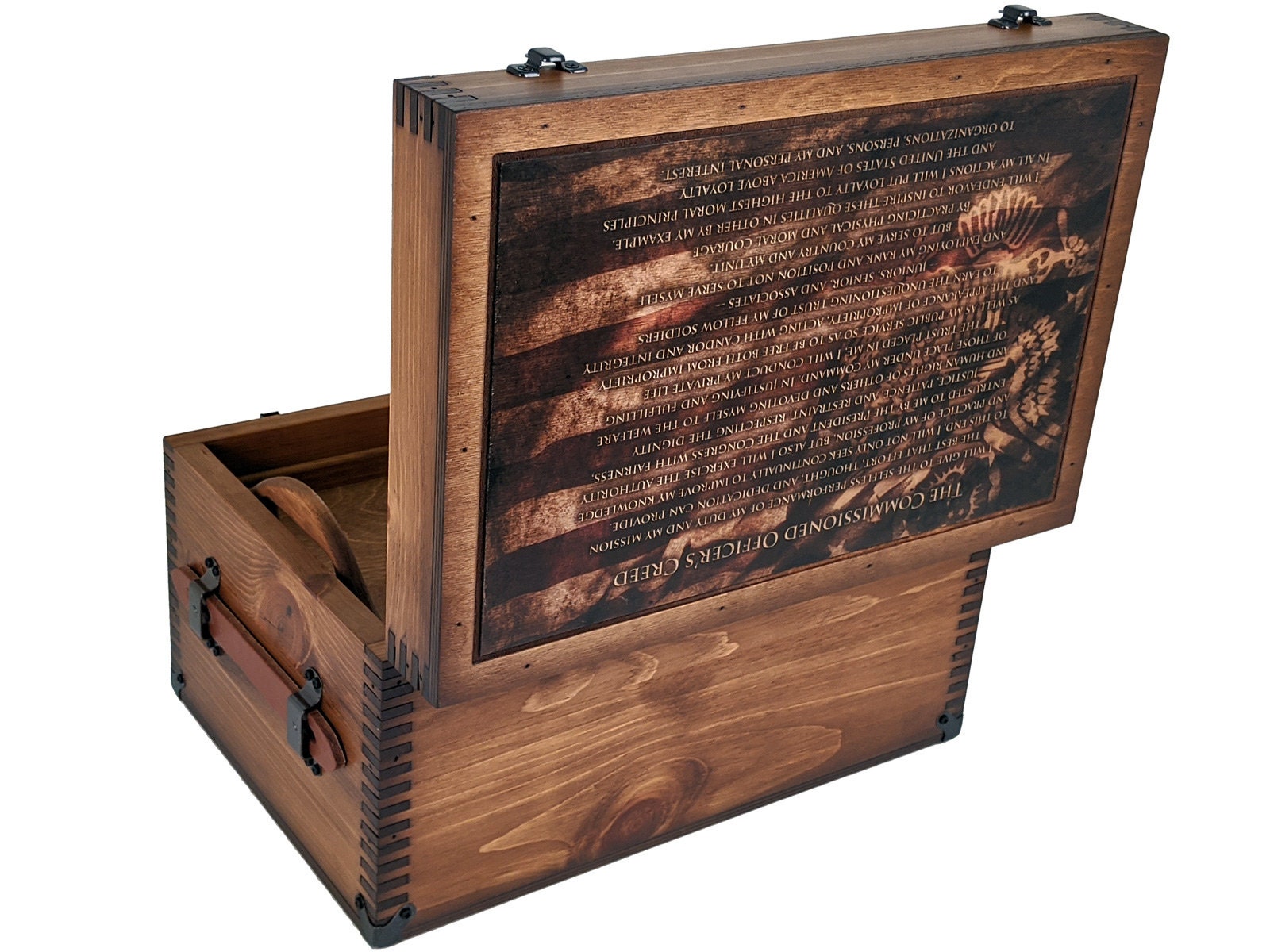 Commissioned Officers Creed Keepsake Box - Etsy
