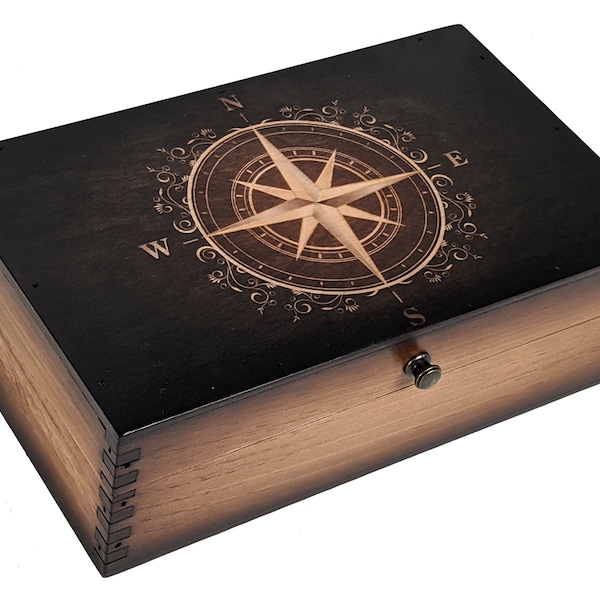 Compass Rose Inlay - Etsy
