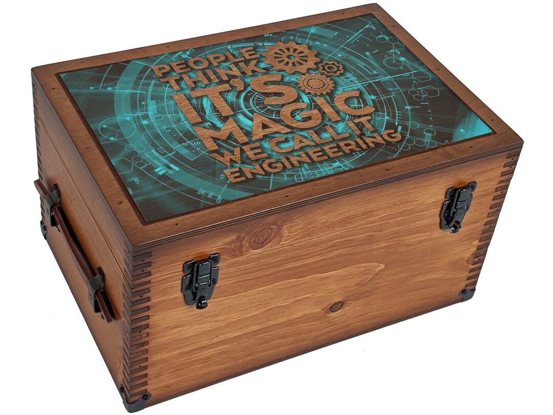 Engineer Magic Keepsake Box - Etsy