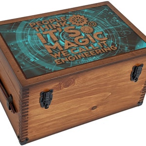 Engineer Magic Keepsake Box - Etsy