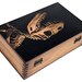 Tyrannosaurus Rex Skeleton Medium Wood Box - Etsy