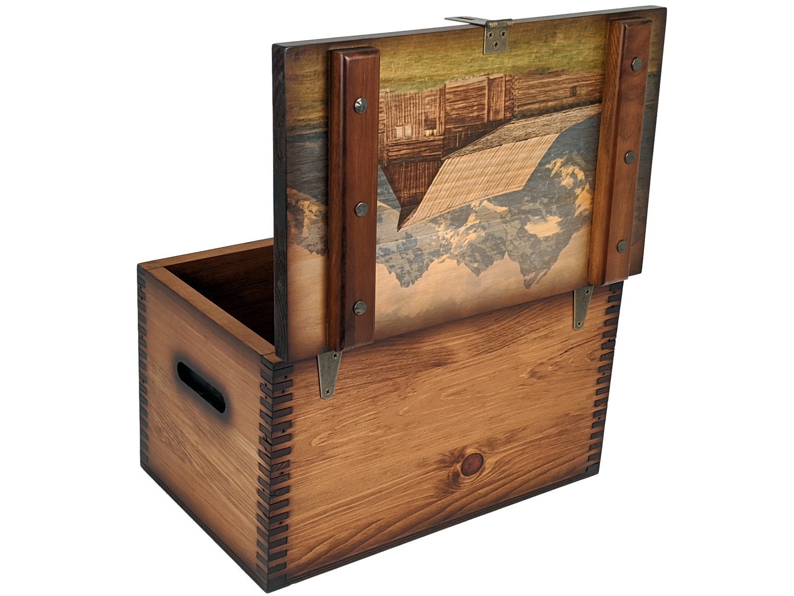 Grand Teton Cowboy Ammo Box - Etsy