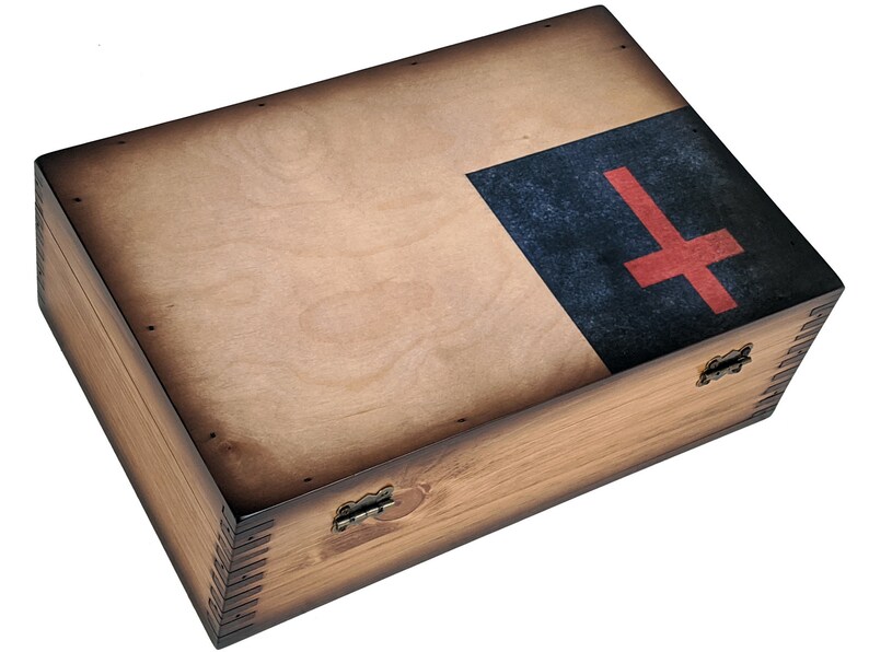 Christian Flag Memory Box | Etsy