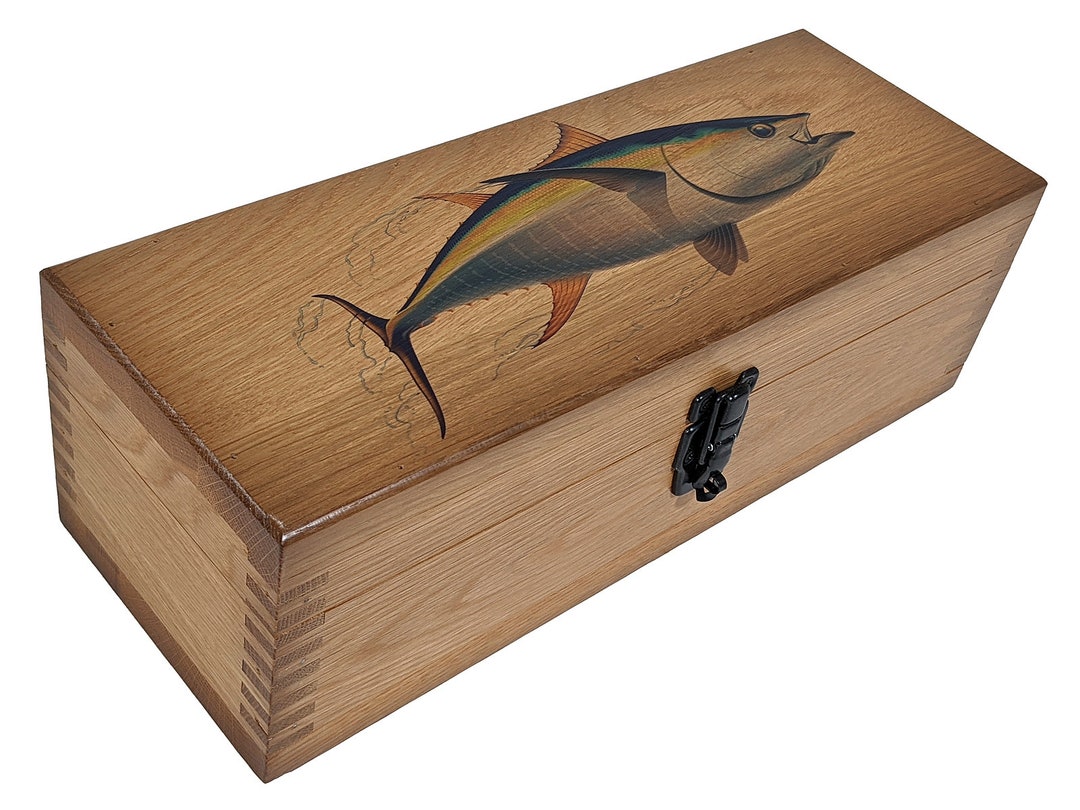 Limited Edition “yellowfin Tuna” White Oak Box - Etsy