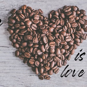 Love Coffee Storage Box - Etsy