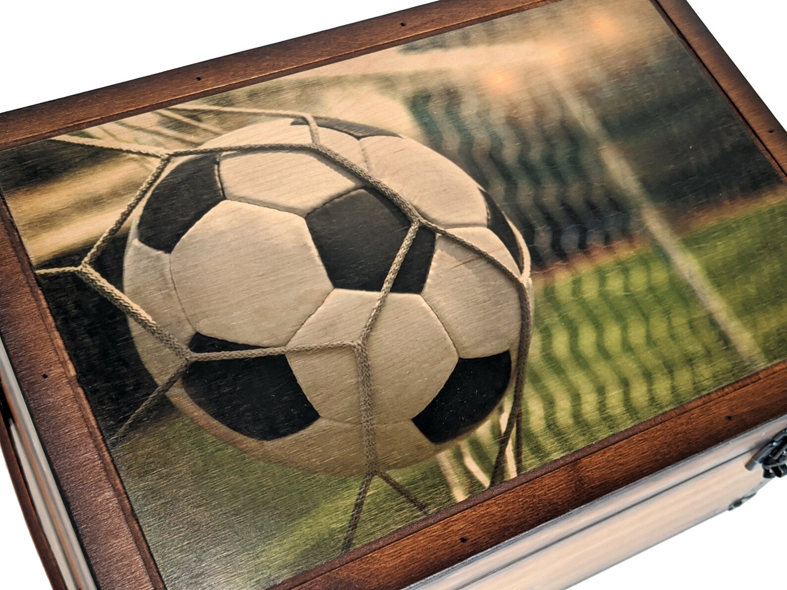 Soccer Player Keepsake Box - Etsy