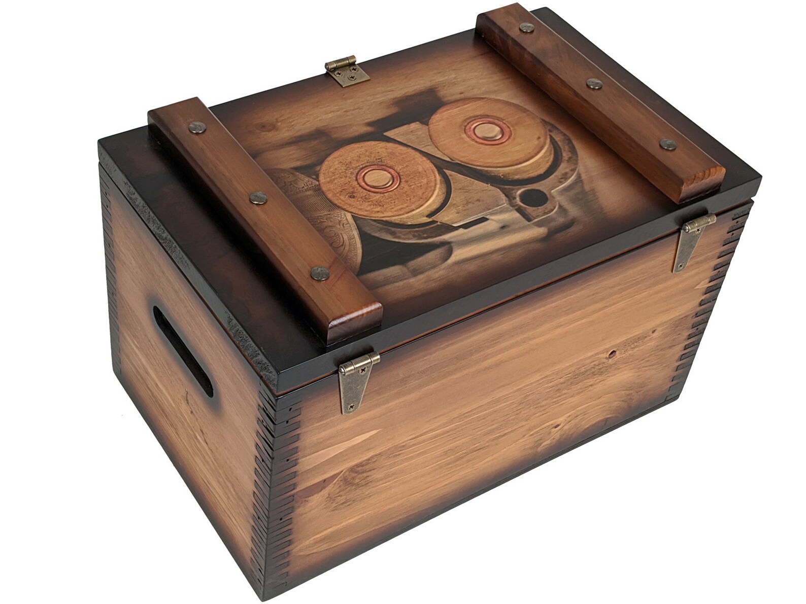 Labrador Retriever & Shotgun Ammo Box - Etsy