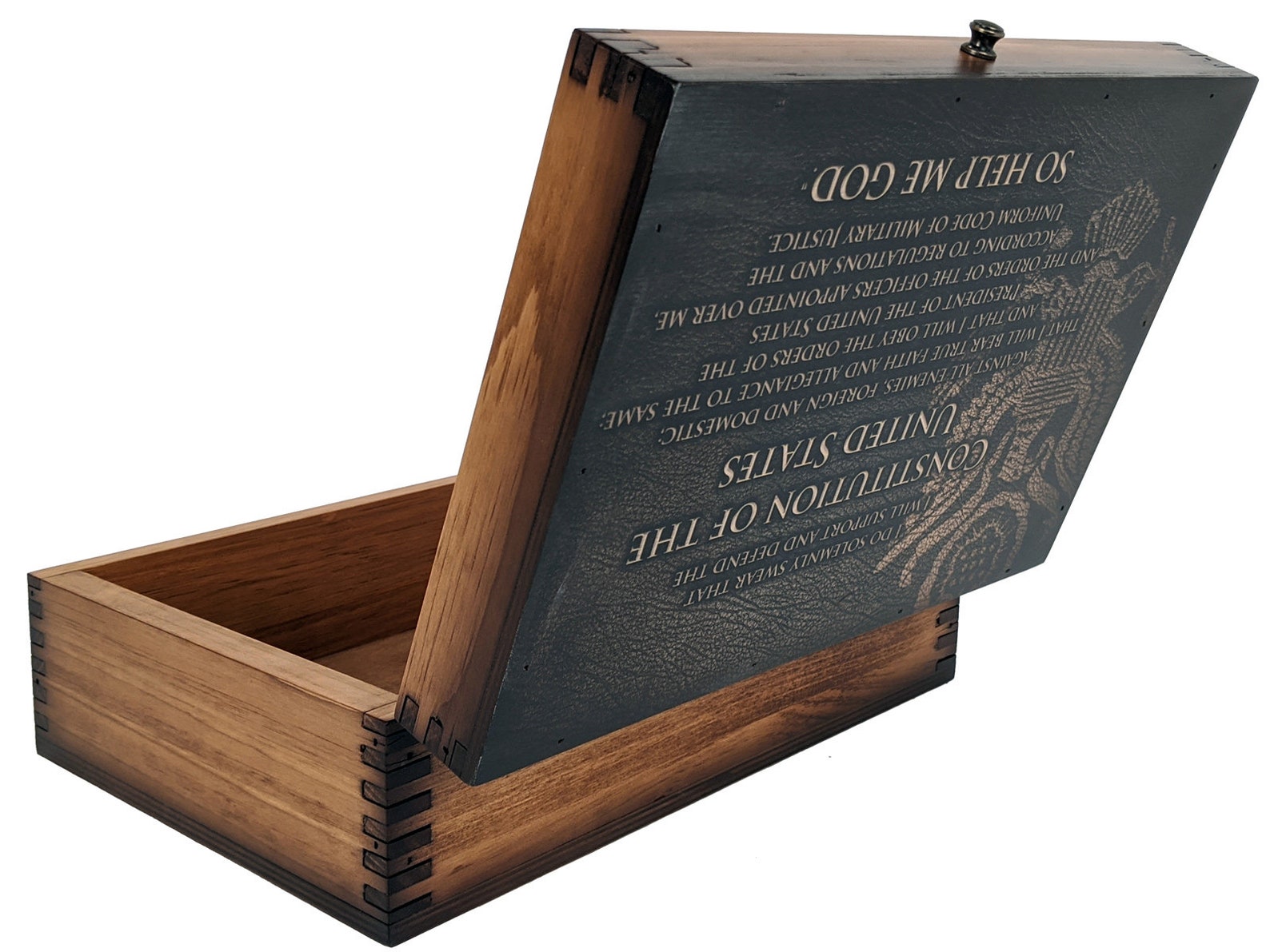 Military Oath of Enlistment Memory Box - Etsy