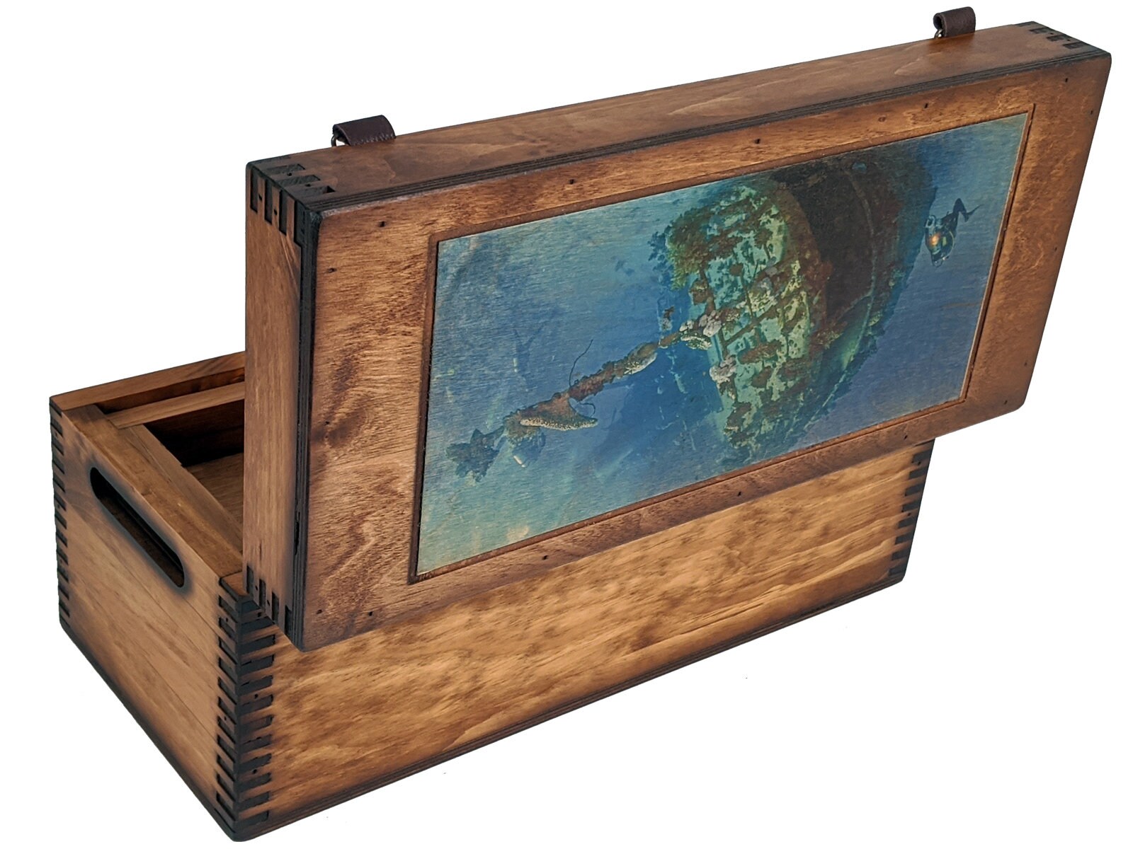 Diver's Shipwreck Treasure Chest Storage Box - Etsy