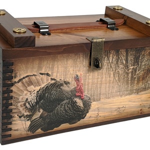 Winter Turkey Shooter's Box - Etsy