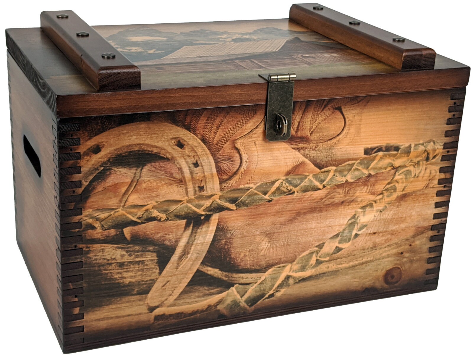 Grand Teton Cowboy Ammo Box - Etsy