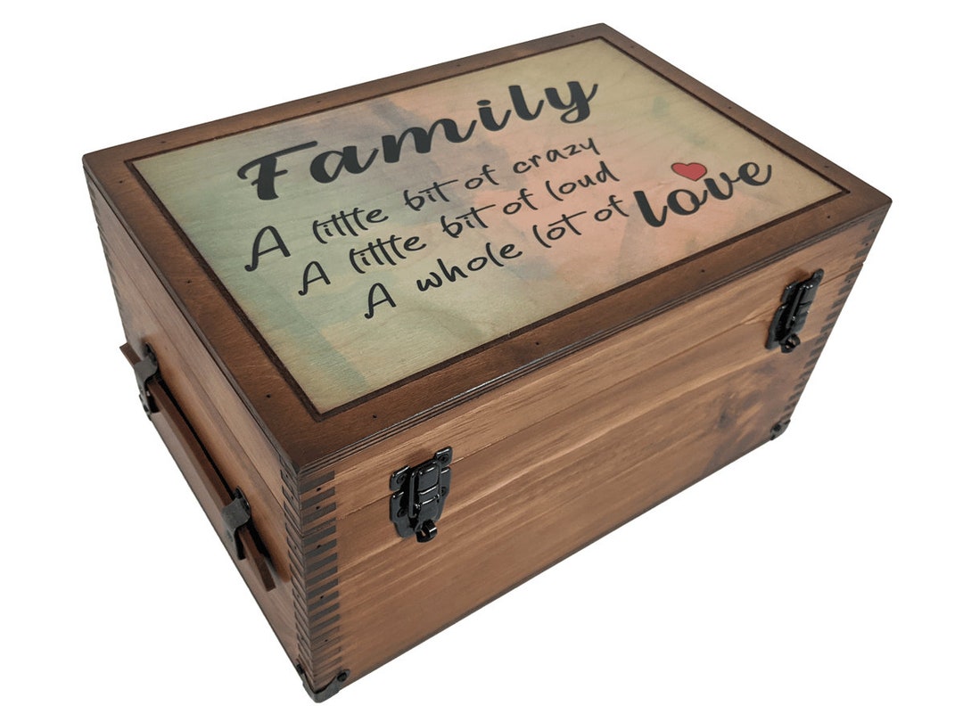 Family is Everything Keepsake Box - Etsy