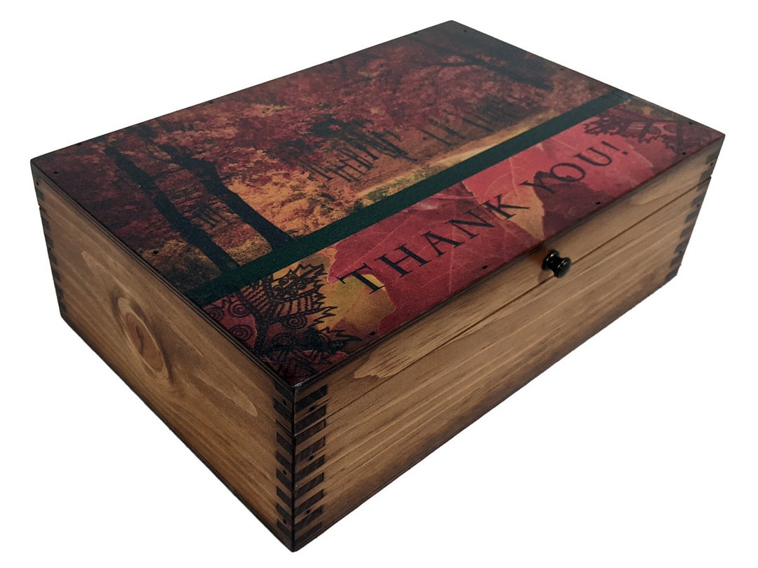 Thank You Memory Box - Etsy