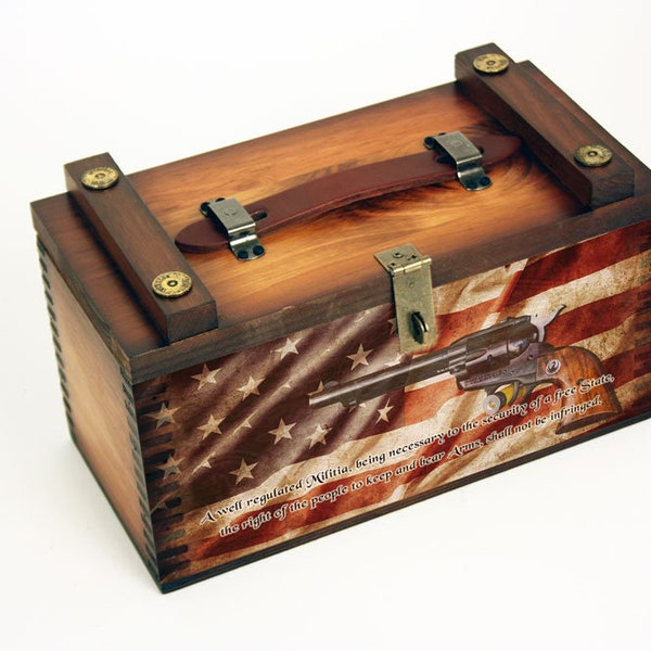 Wood Ammo Box - Etsy