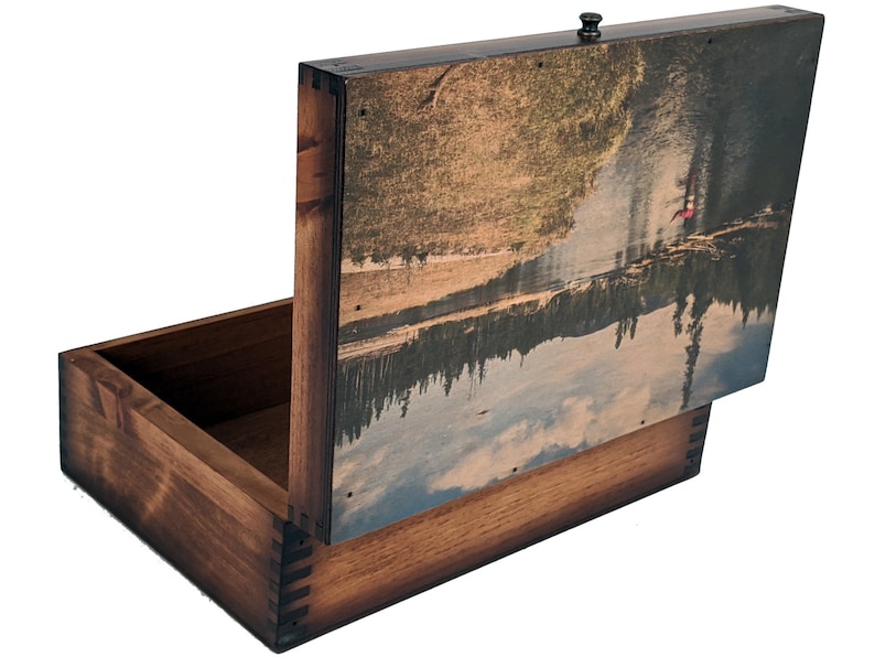 Western Fly Fishing Memory Box - Etsy