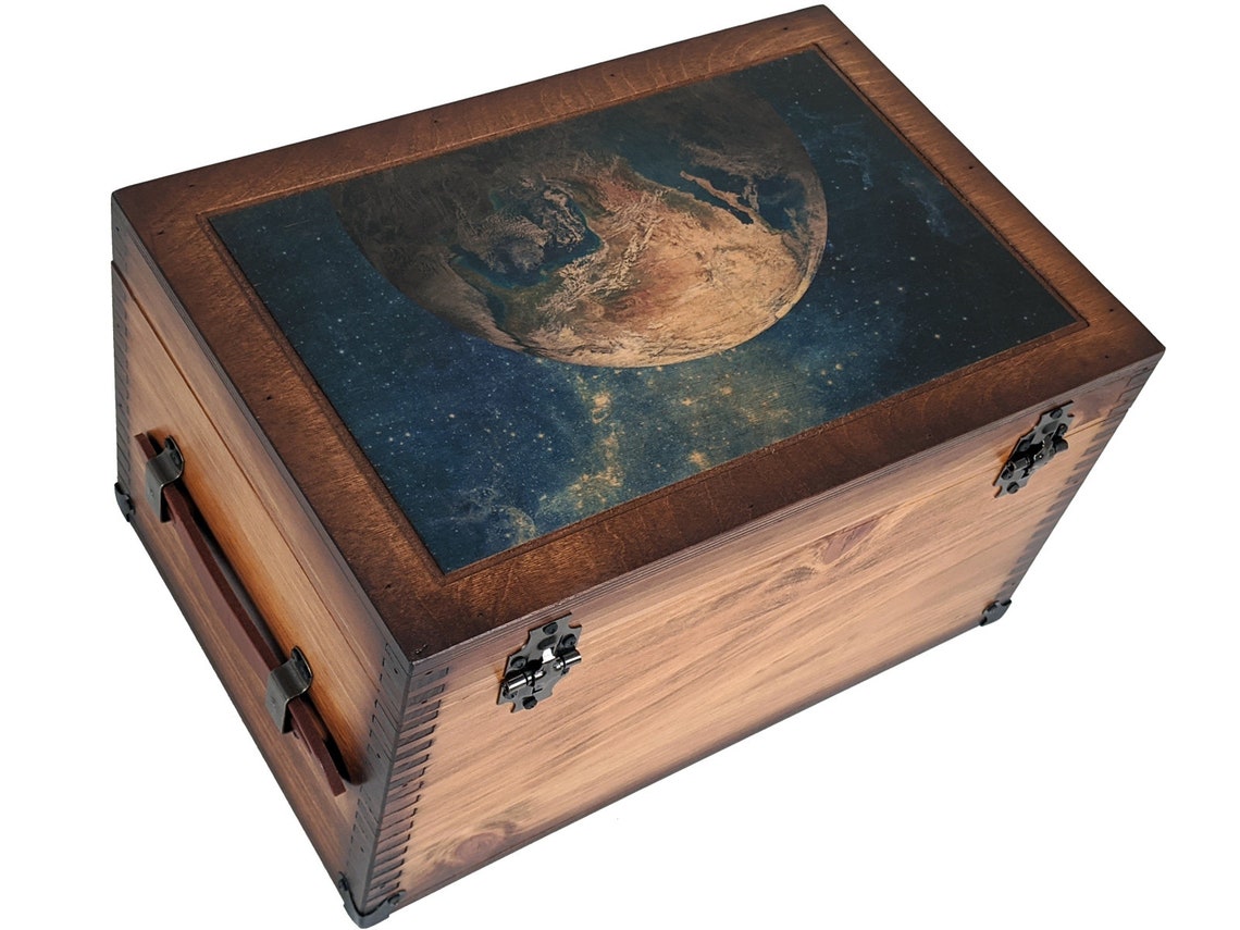 Planet Earth Keepsake Box - Etsy