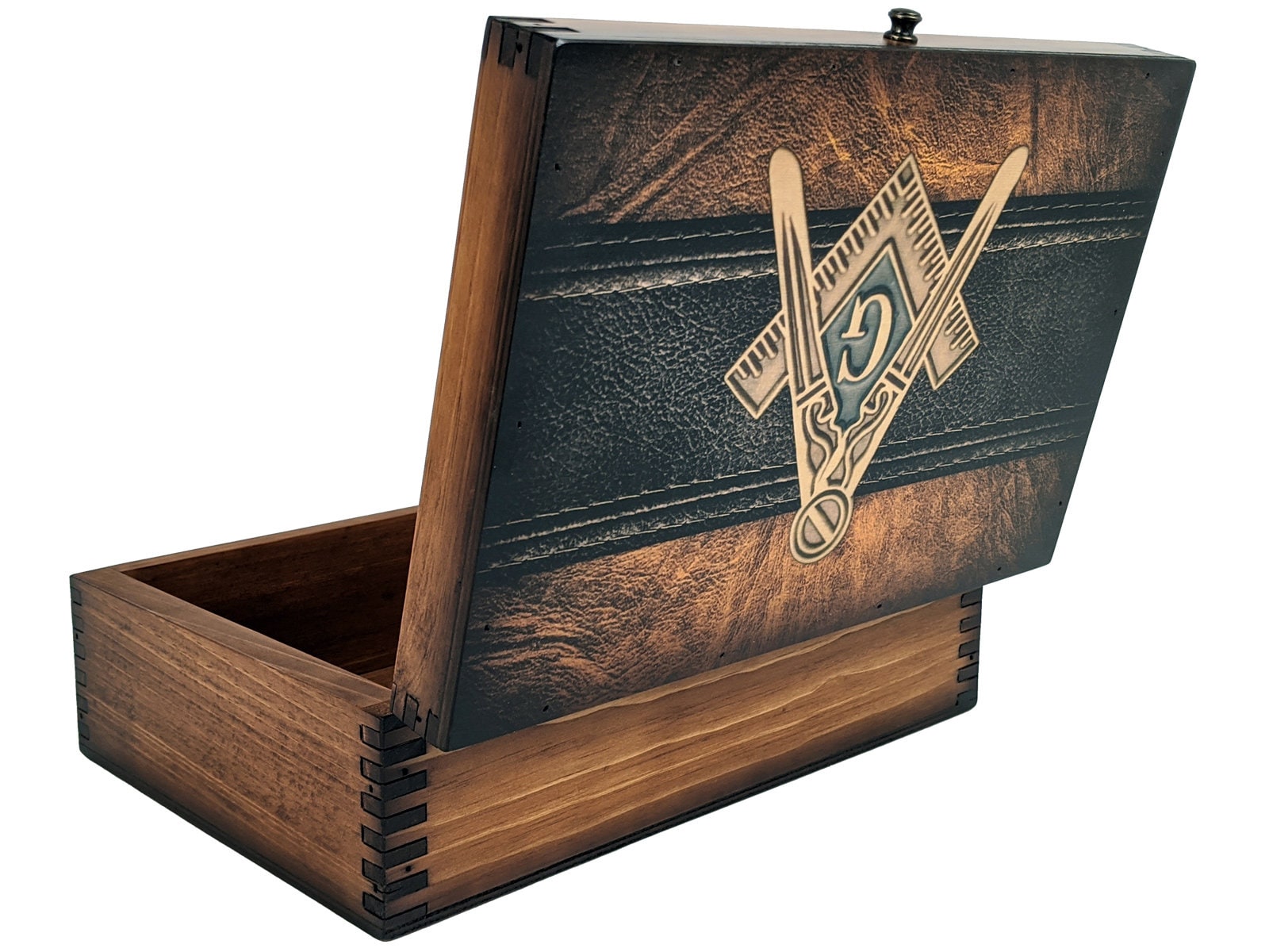Freemason Compass & Square Memory Box - Etsy