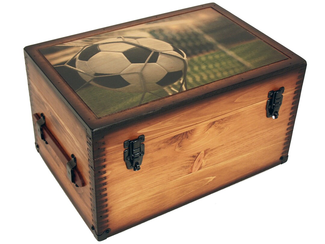 Soccer Player Keepsake Box - Etsy