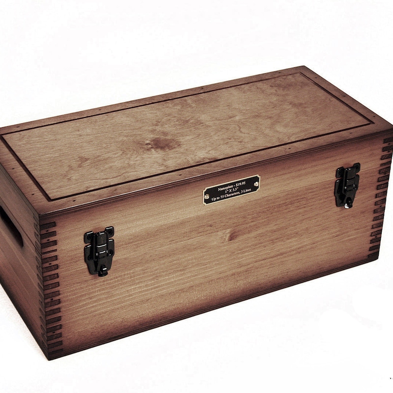 24 Inch Wooden Storage Box - Etsy