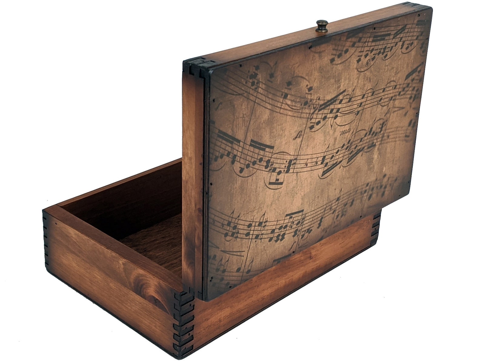 Music Sheet Memory Box - Etsy