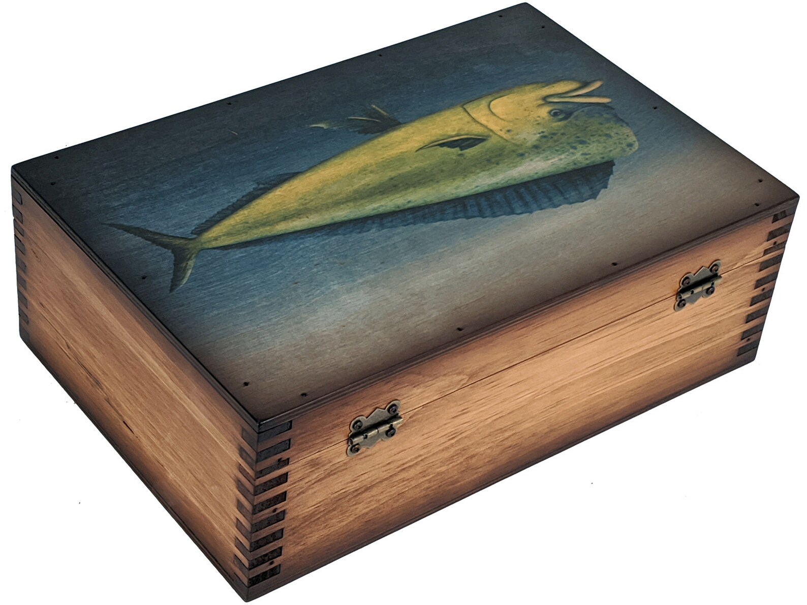 Mahi Mahi Memory Box - Etsy