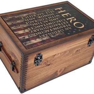 HERO Keepsake Box - Etsy