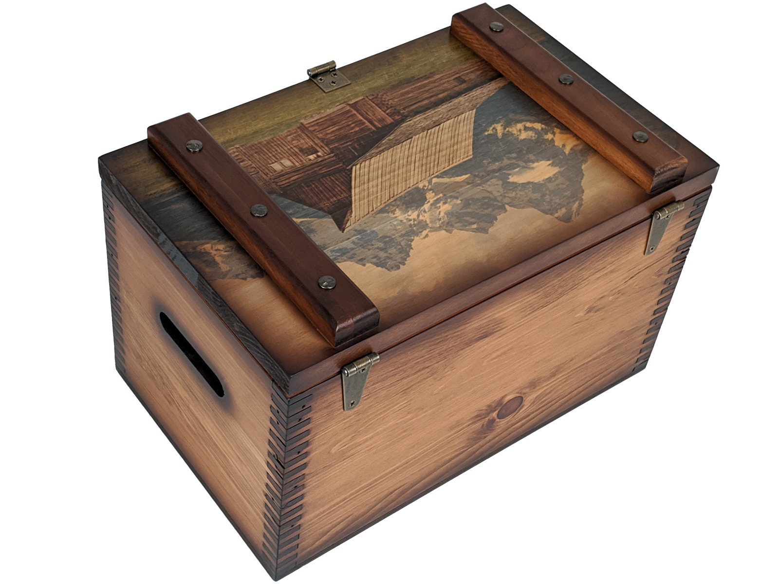 Grand Teton Cowboy Ammo Box - Etsy