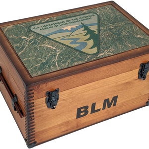 Bureau of Land Management Keepsake Box - Etsy