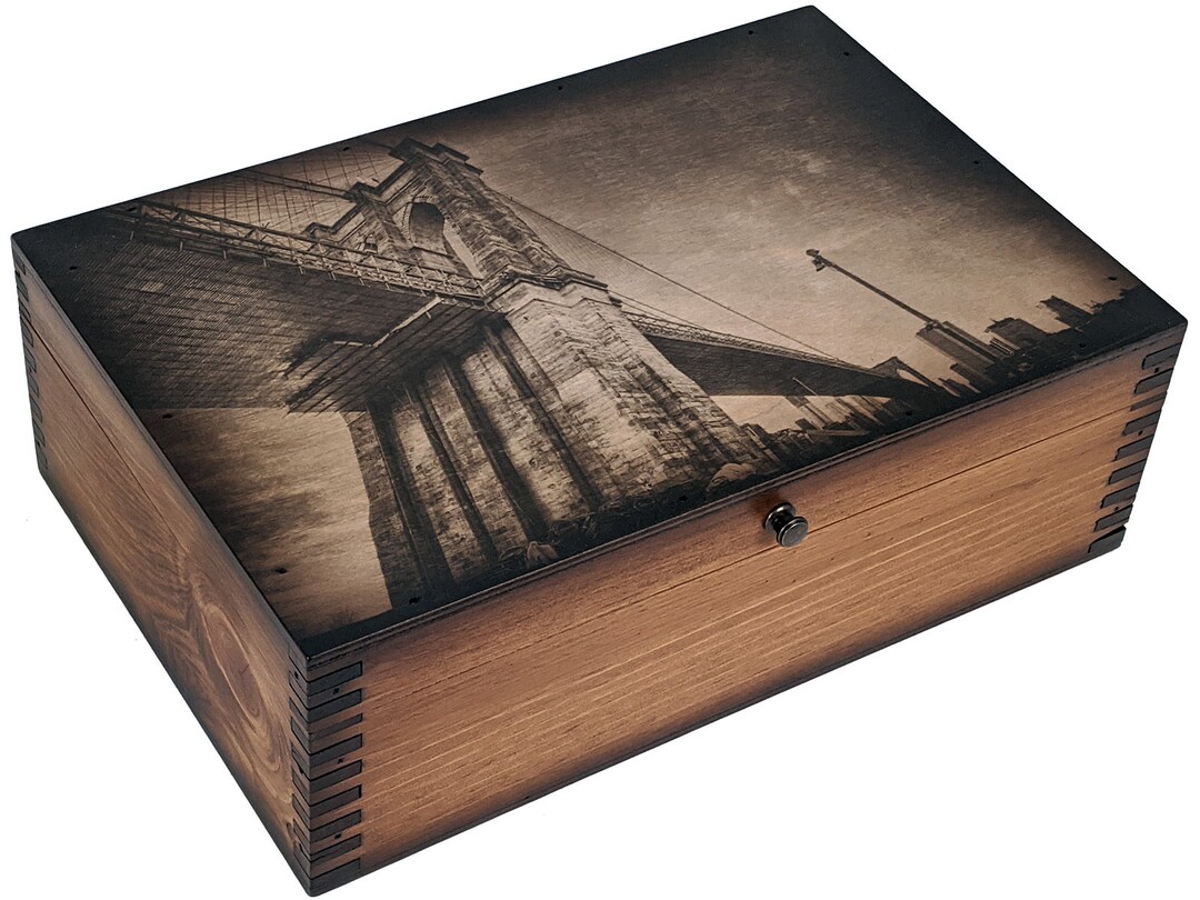 Brooklyn Bridge NY Memory Gift Box - Etsy