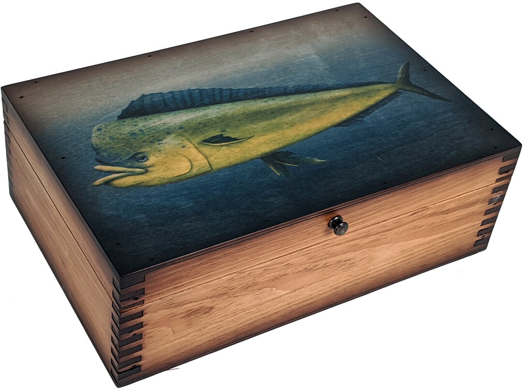 Mahi Mahi Memory Box - Etsy