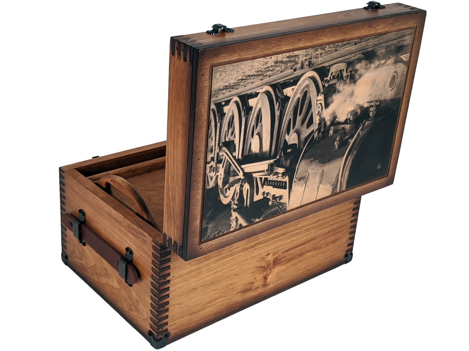 Vintage Train Keepsake Box - Etsy