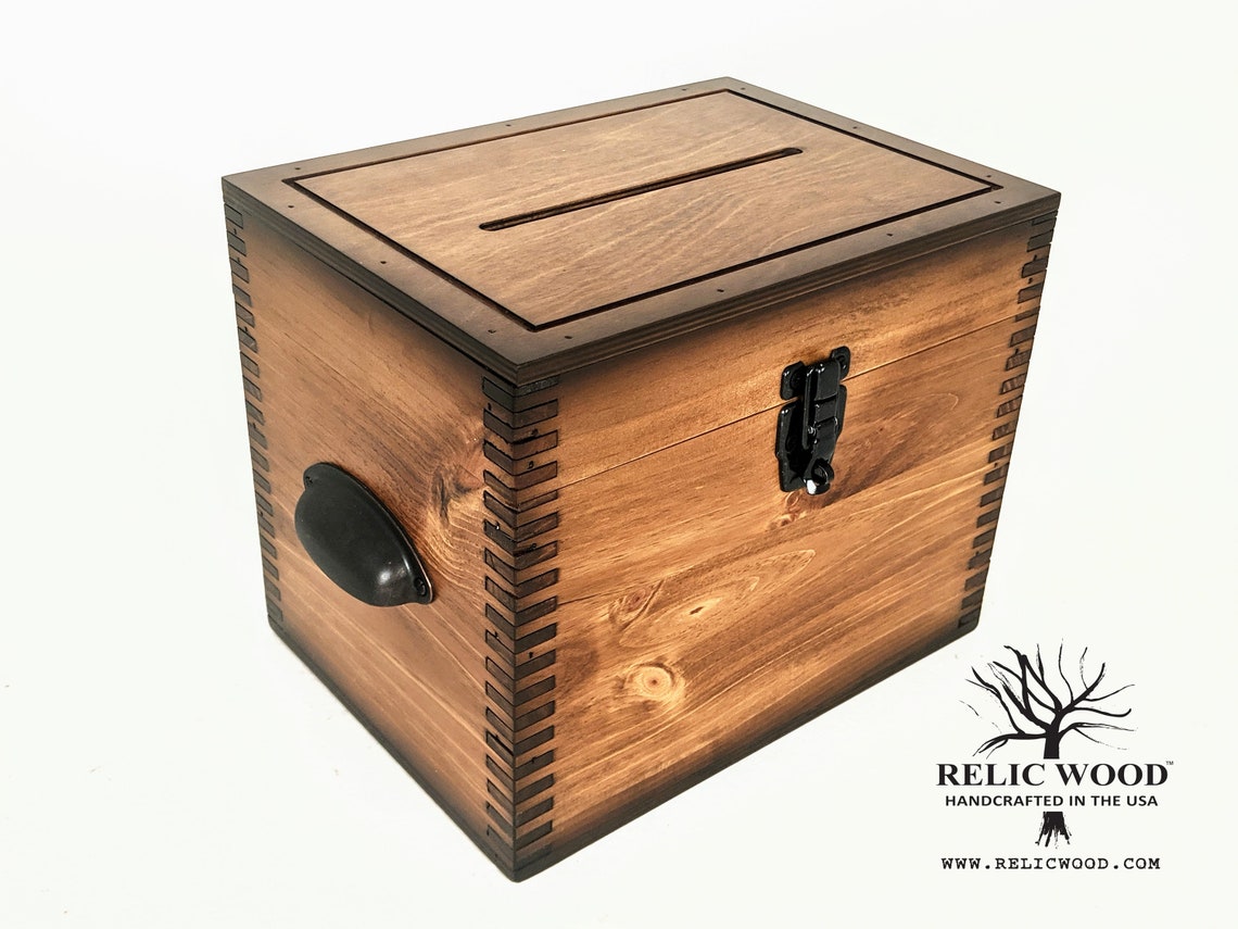 Plain Card Box - Etsy